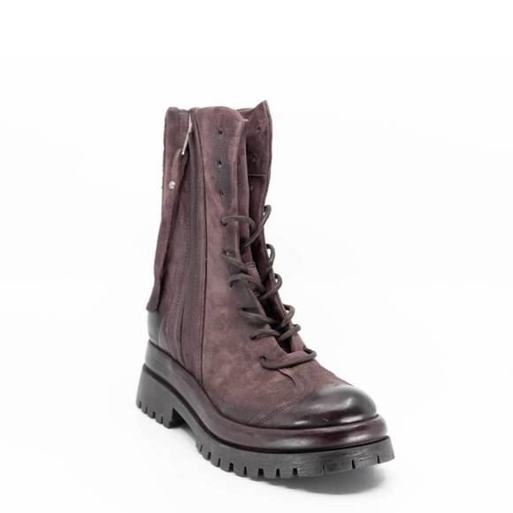 A.S.98 | Shoes | New As98 Darden Lace Up Boot In Liz Deep Burgundy ...
